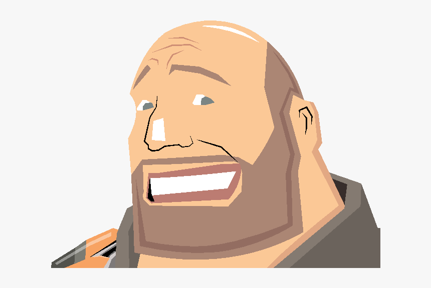 Heavy Tf2 - Illustration, HD Png Download , Transparent Png Image - PNGitem