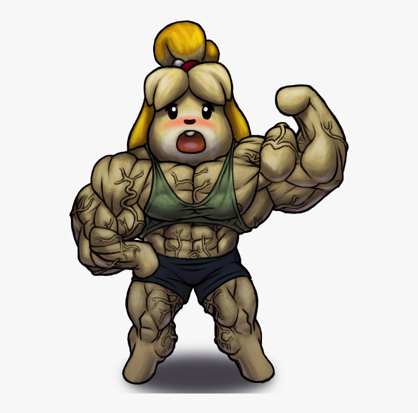 Isabelle Muscle, HD Png Download , Transparent Png Image - PNGitem