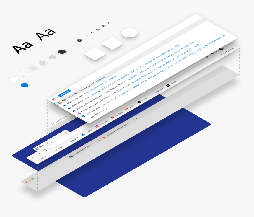 Edge Framework Exploded - Paper, HD Png Download , Transparent Png ...