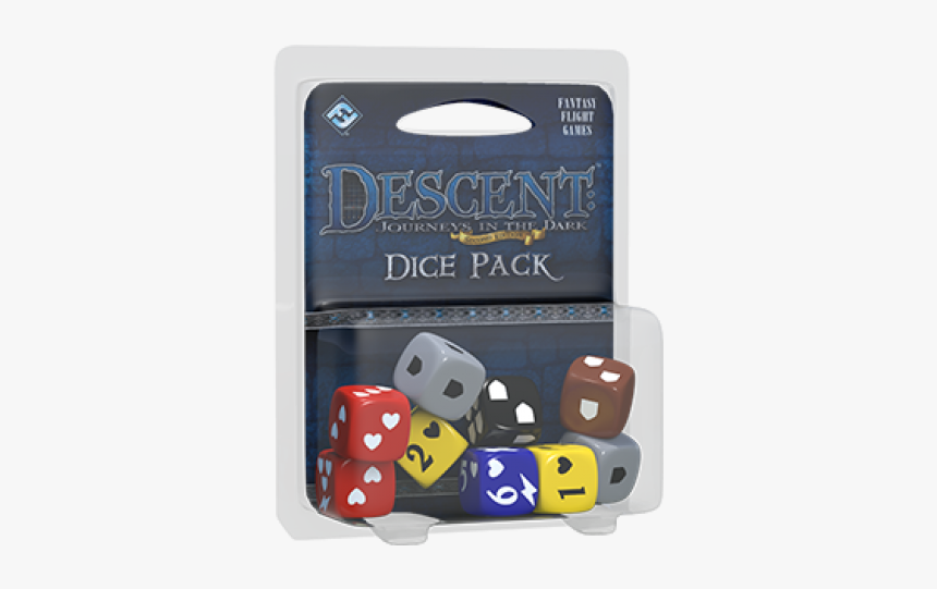 Descent - Dice Set - Custom Dice Descent, HD Png Download , Transparent ...