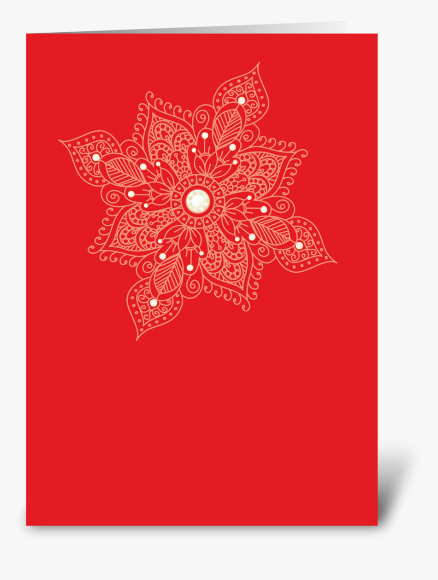 Modern Bazaar 2 Red Greeting Card - Greeting Card, HD Png Download ...