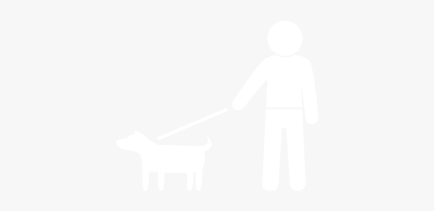Dog Walking Icon White, HD Png Download , Transparent Png Image - PNGitem