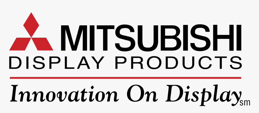 Mitsubishi Logo Png Transparent - Mitsubishi Display Products Logo, Png ...
