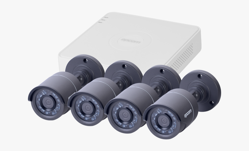 Kit 4 Camaras Epcom, HD Png Download , Transparent Png Image - PNGitem