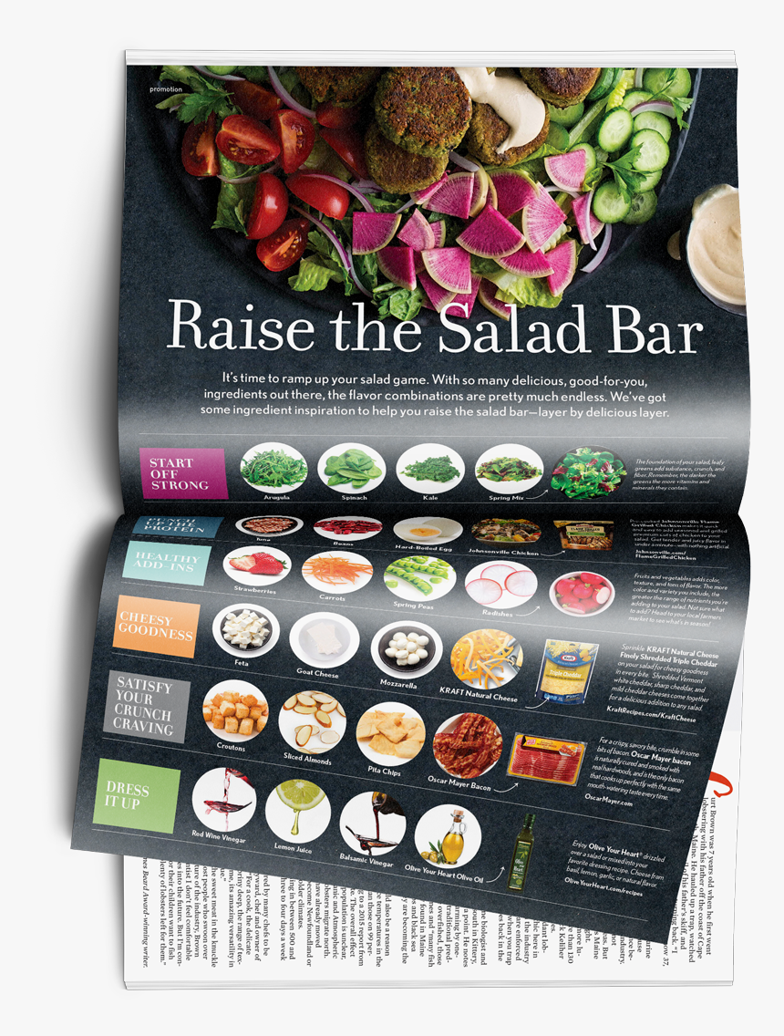 Photorealistic Magazine Saladbar, HD Png Download , Transparent Png ...