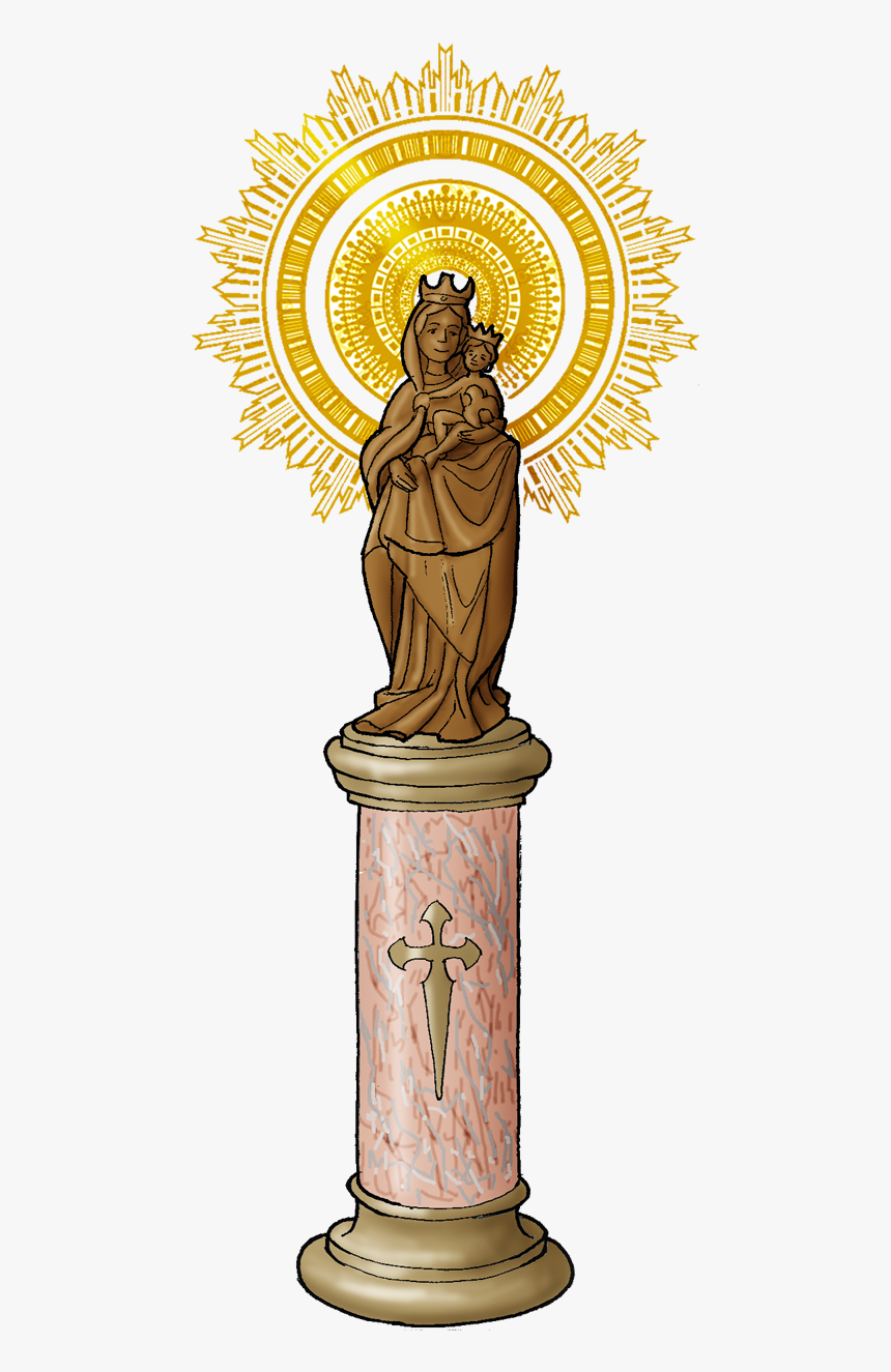 regalo A la meditación melocotón virgen del pilar dibujo ganador La ...