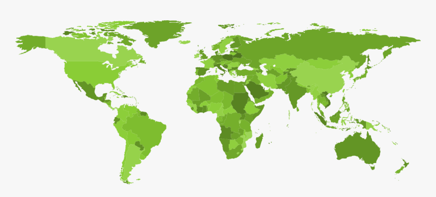 World Map, HD Png Download , Transparent Png Image - PNGitem