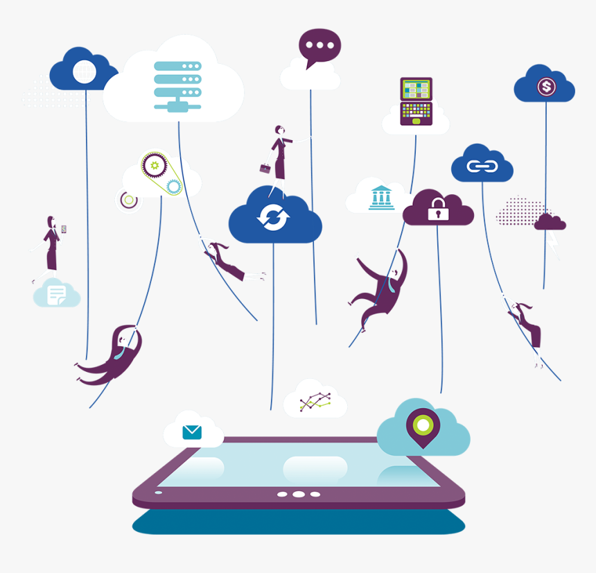 Transport Technology Infrastructure - Cloud Telephony Service, HD Png ...