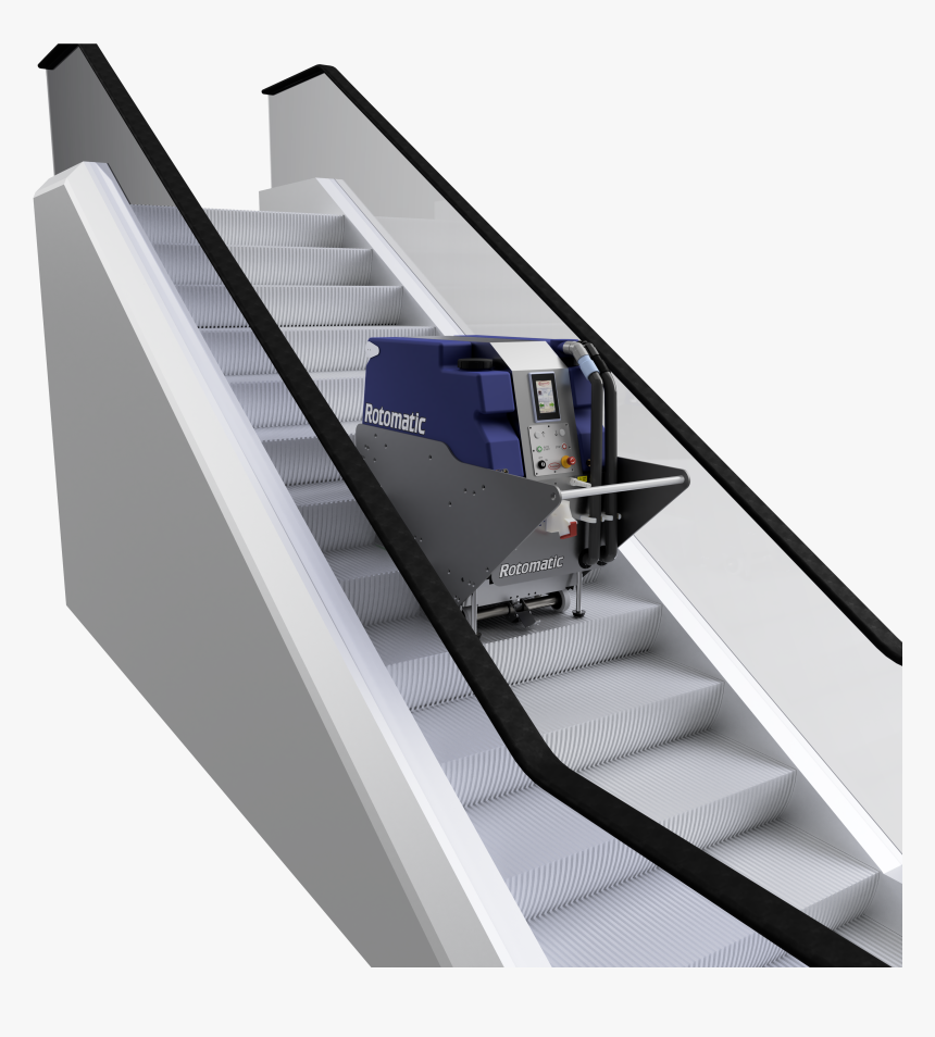 The Rotomatic Escalator Cleaner Machine From Rosemor - Machine Tool, HD ...