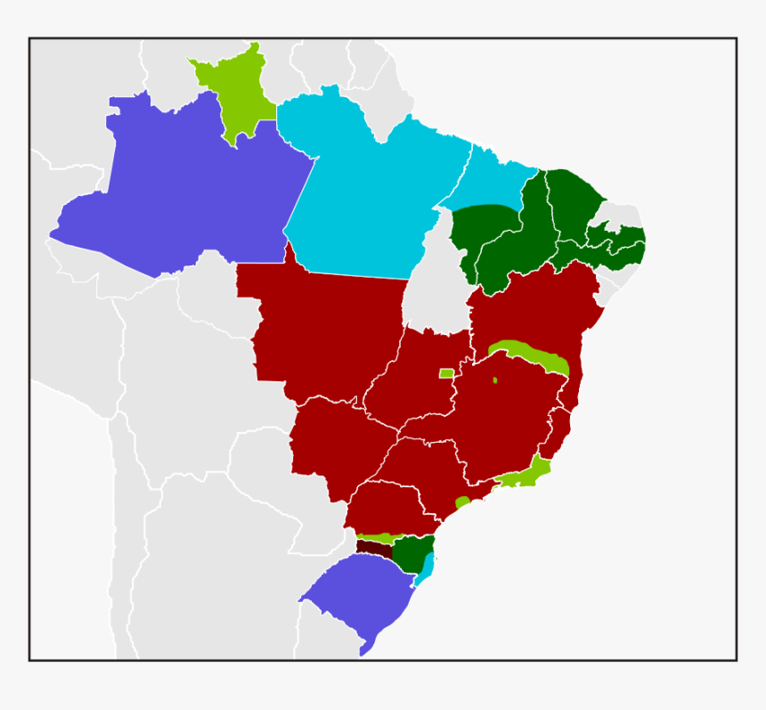 Mapa Do Brasil Em 2019, HD Png Download , Transparent Png Image - PNGitem