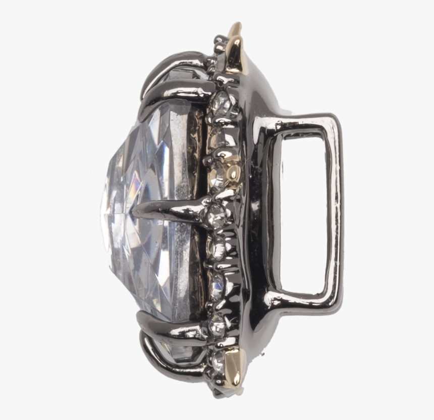 Cubic Zirconia Stone Slide - Engagement Ring, HD Png Download ...