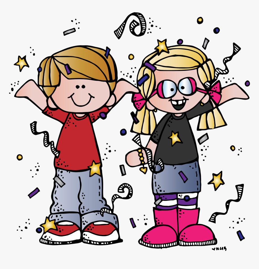 Whimsy Clips - Melonheadz New Year Clipart, HD Png Download ...