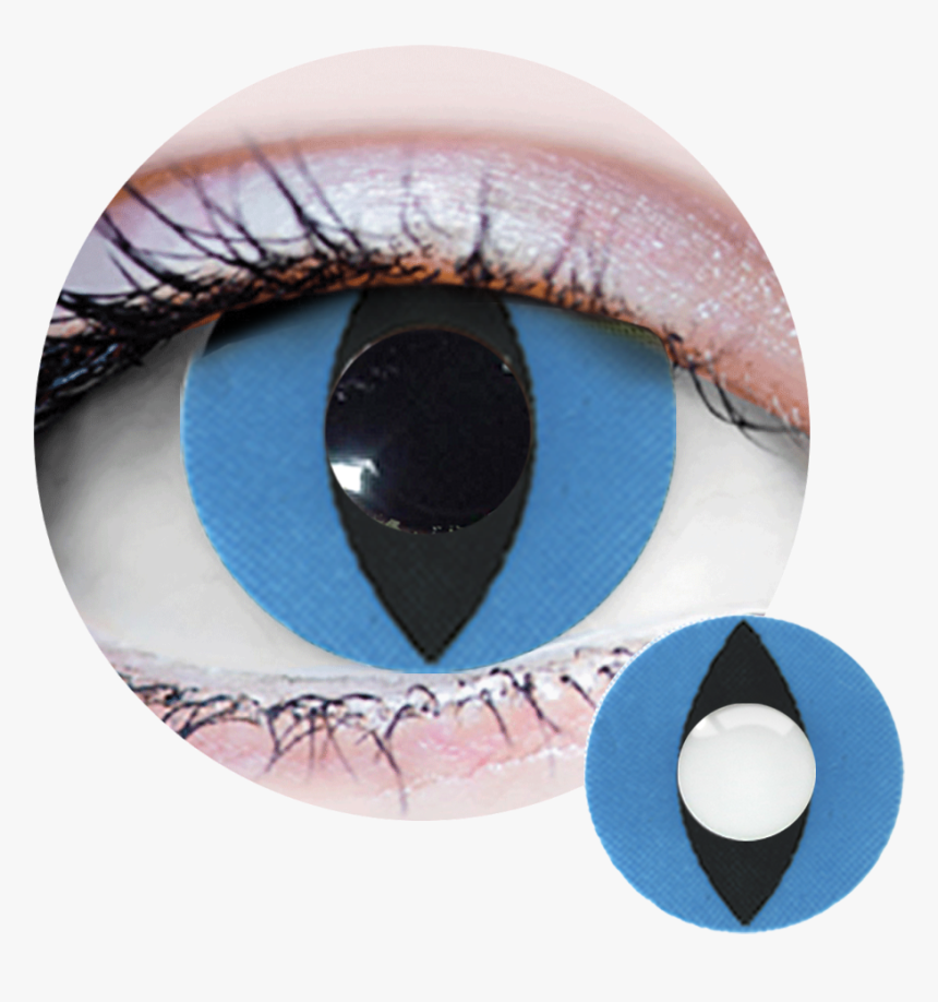 Primal Costume Contact Lenses Yellow, HD Png Download , Transparent Png ...