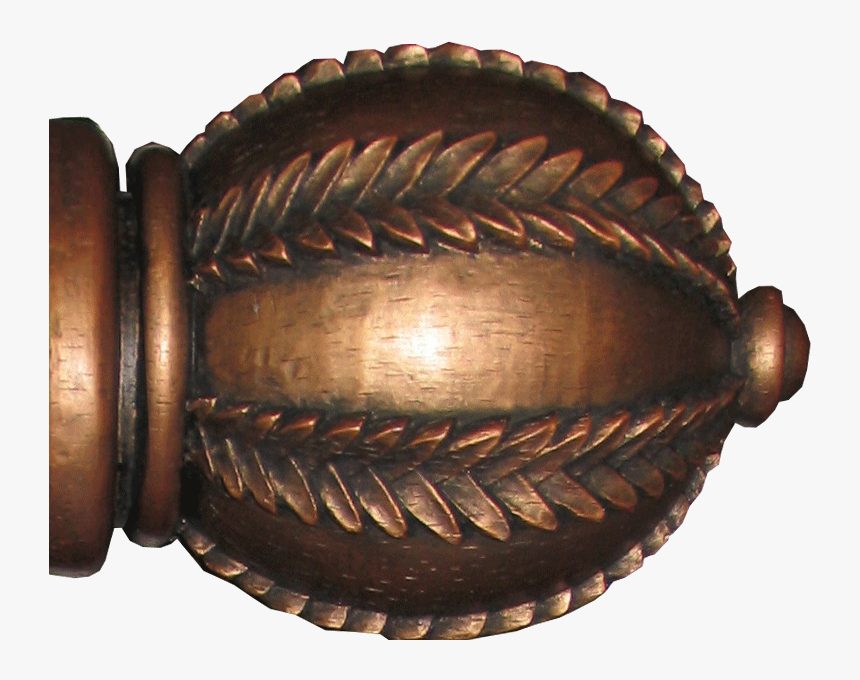 Finial Design - Laurel - Carving, HD Png Download , Transparent Png ...