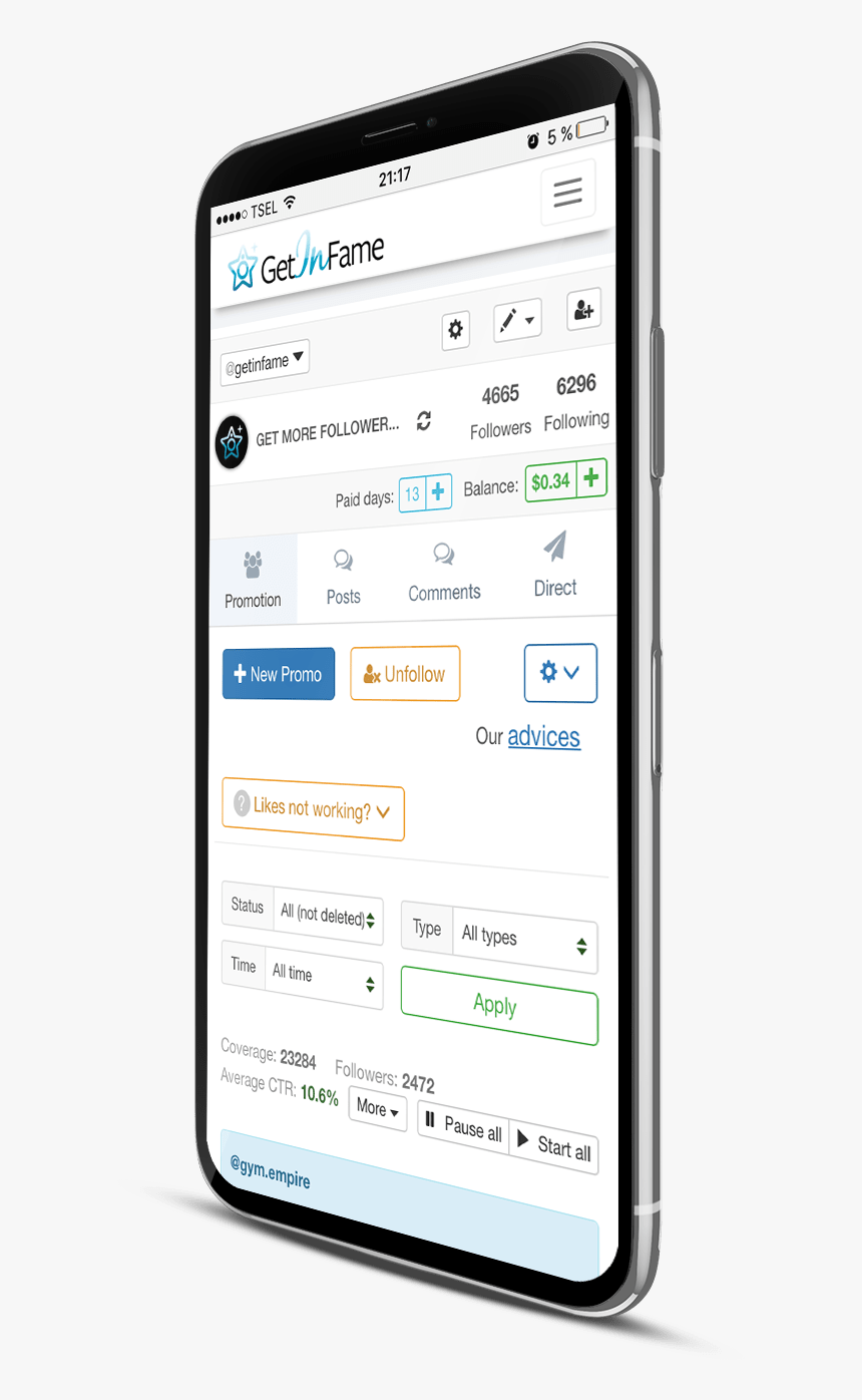 Instagram Comment Tracker - Iphone, HD Png Download , Transparent Png ...