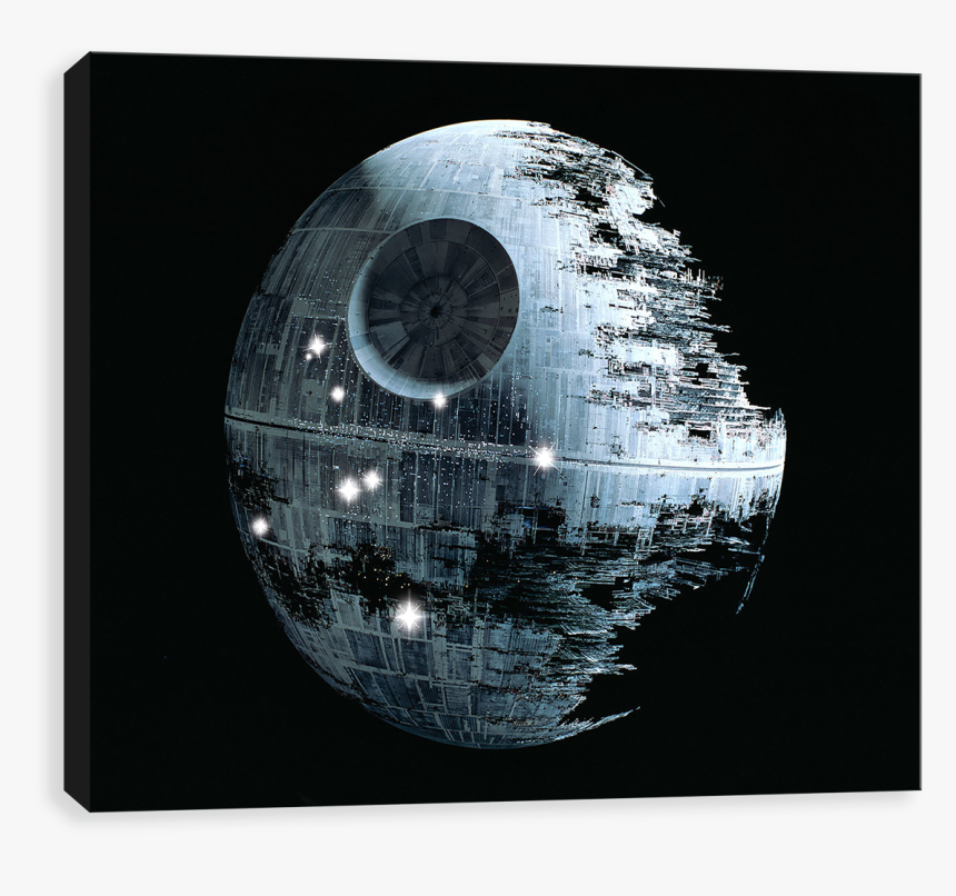 2nd Death Star Png - Star Wars Death Star Canvas, Transparent Png ...
