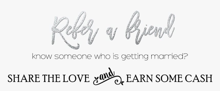 Refer A Friend - Calligraphy, HD Png Download , Transparent Png Image ...