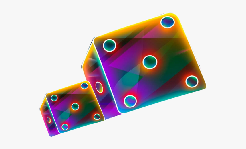 Neon Dice Png, Transparent Png , Transparent Png Image - PNGitem