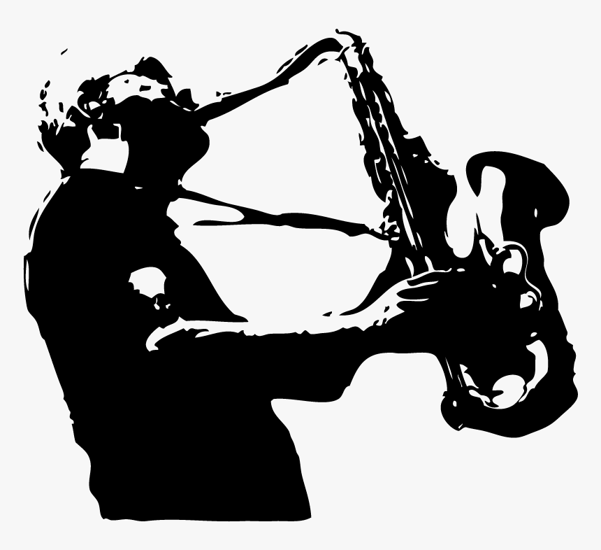 Saxofon Silueta Png, Transparent Png , Transparent Png Image - PNGitem