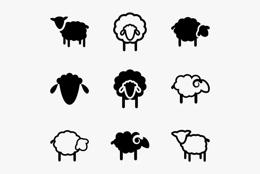 Sheeps - Sheep Vector Png, Transparent Png , Transparent Png Image ...