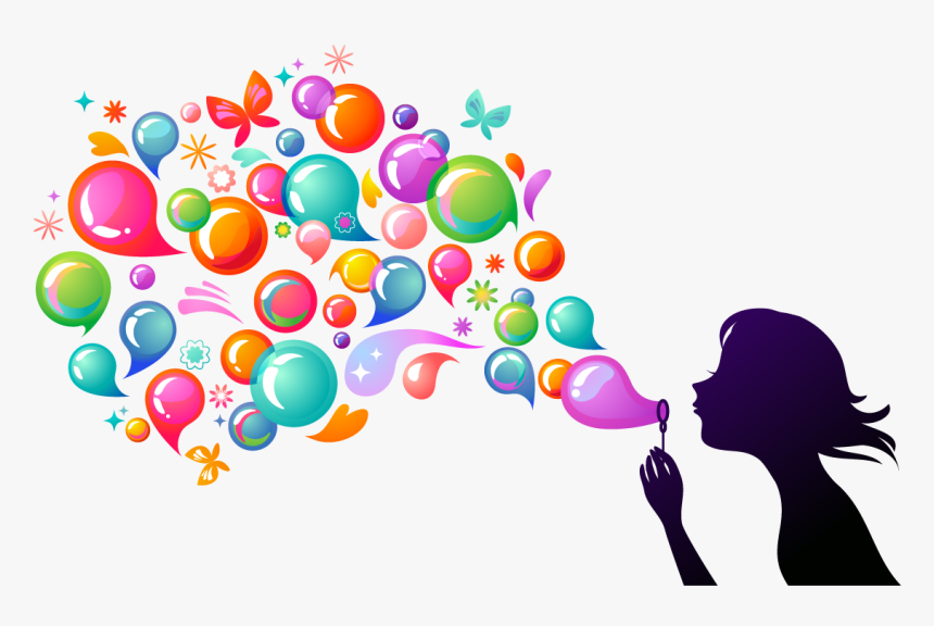 Blowing Bubbles Clipart