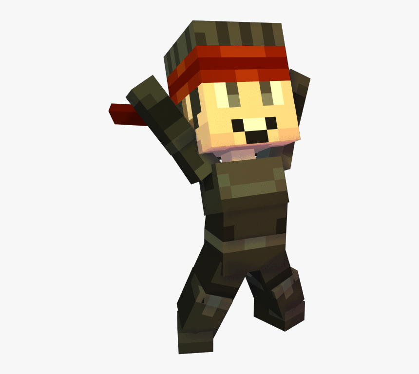 Low Poly Pixel Character, HD Png Download , Transparent Png Image - PNGitem