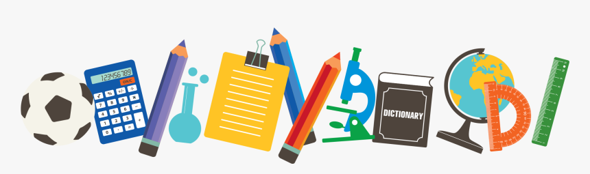 School Supplies Background Png, Transparent Png , Transparent Png Image ...