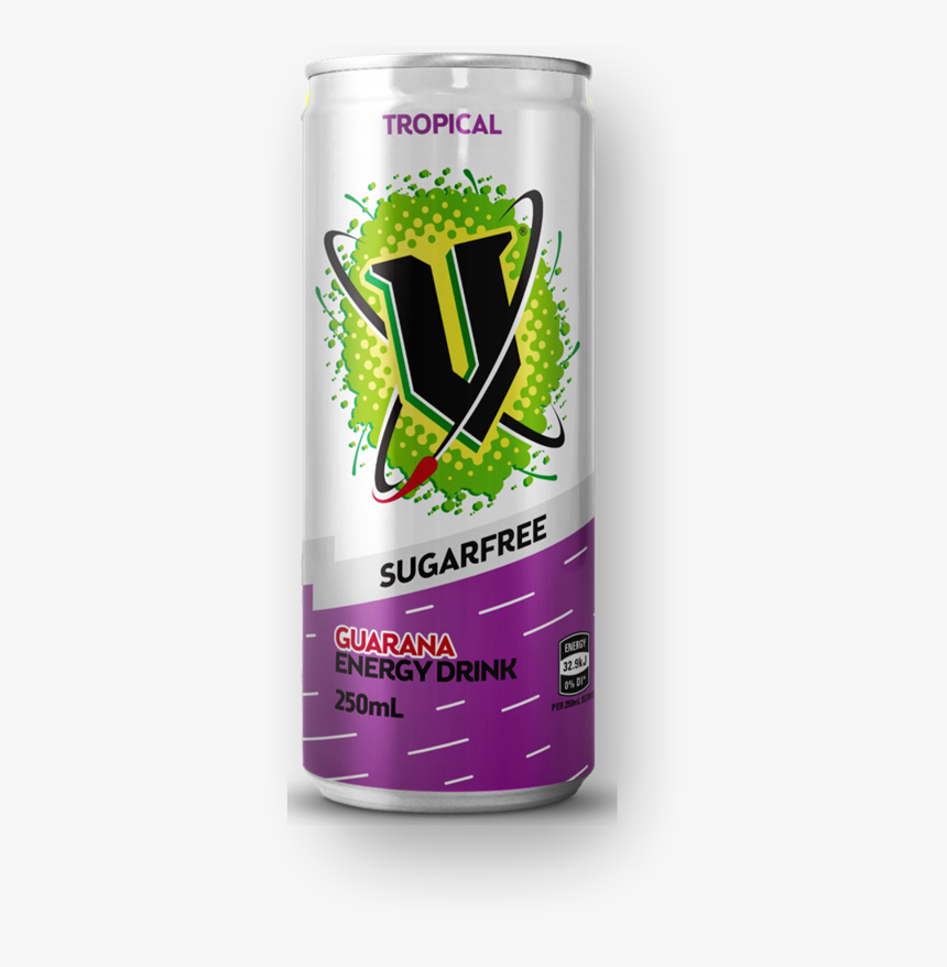 V Energy Drink Sugar Free, HD Png Download , Transparent Png Image ...