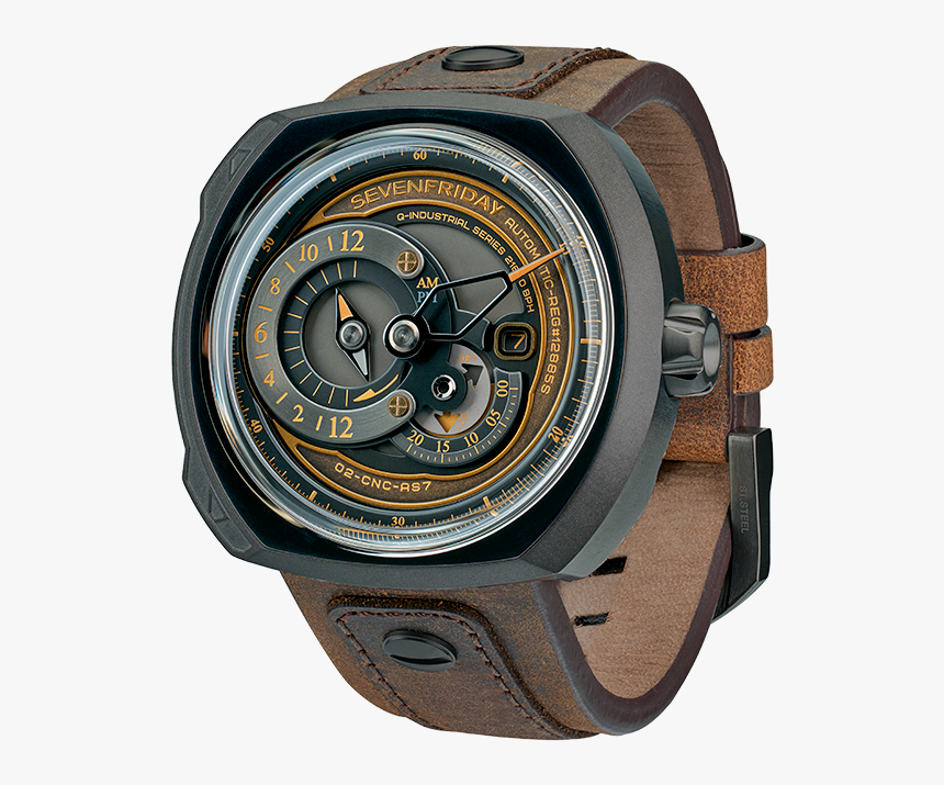 Sevenfriday Q2 03 Black, HD Png Download , Transparent Png Image - PNGitem