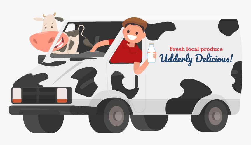 Milk Deliveries Hero - Cartoon, HD Png Download , Transparent Png Image ...