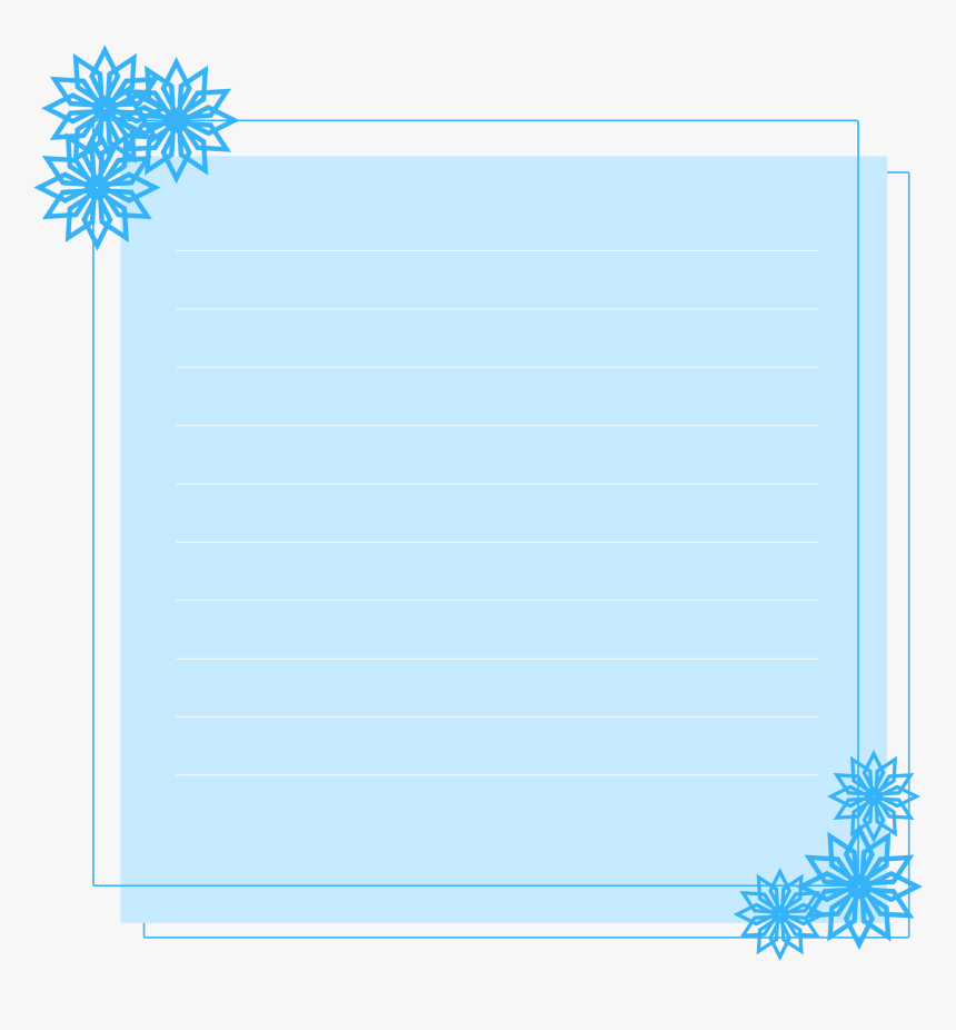 Blue Text Box Borders