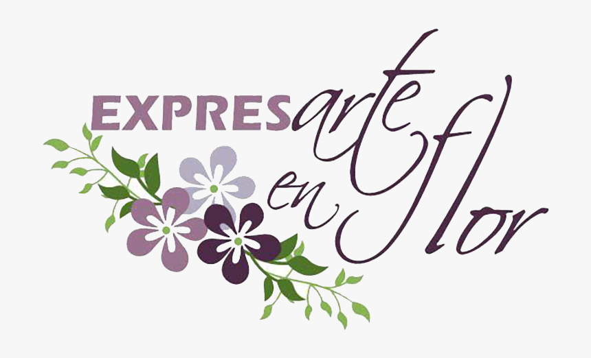 Expresarte En Flor - Calligraphy, HD Png Download , Transparent Png ...