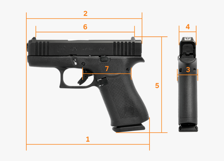 Glock 26 5th Gen, HD Png Download , Transparent Png Image - PNGitem