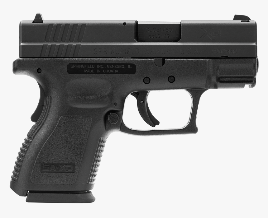 Springfield Armory Xd9801sp06 Xd Sub-compact 9mm - Gen 5 Glock 43, HD ...