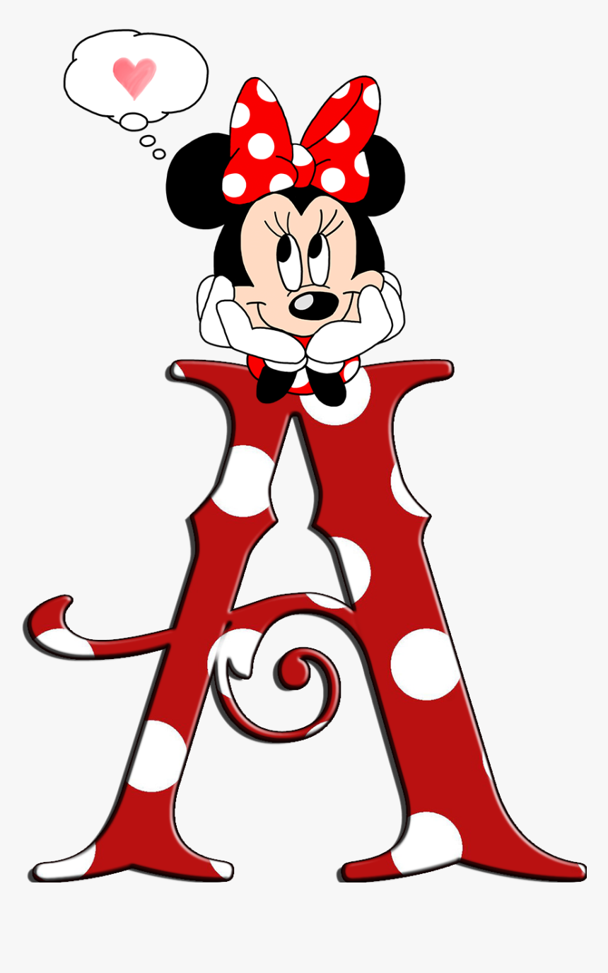 Red Minnie Mouse Clip Art