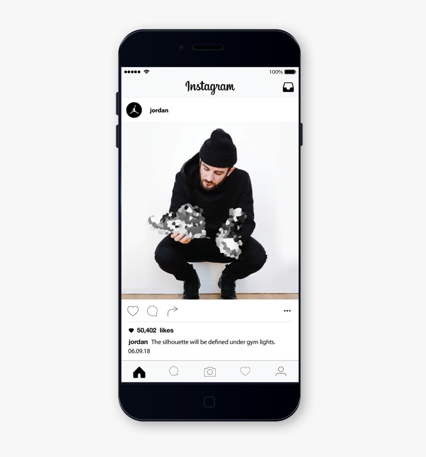 Instagram Phone 1, HD Png Download , Transparent Png Image - PNGitem