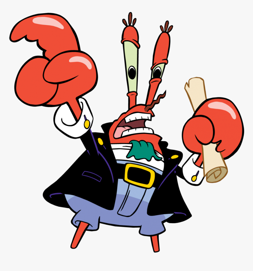 Clipart , Png Download - Spongebob Mr Krabs Pirat, Transparent Png ...