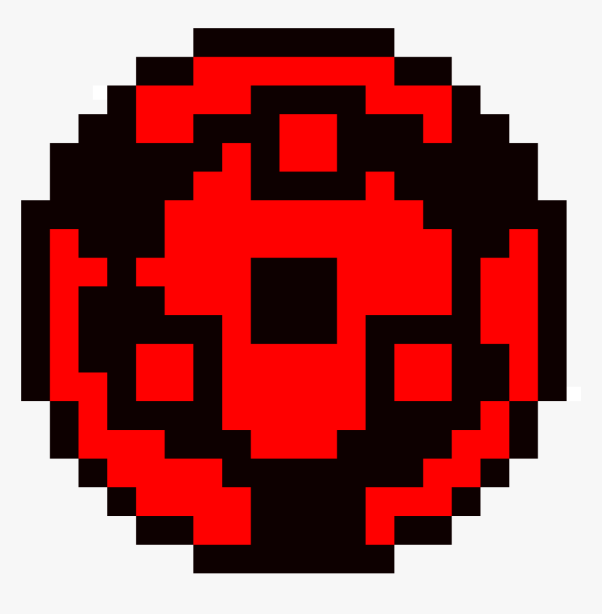 Mangekyou Sharingan Pixel Art, HD Png Download , Transparent Png Image ...