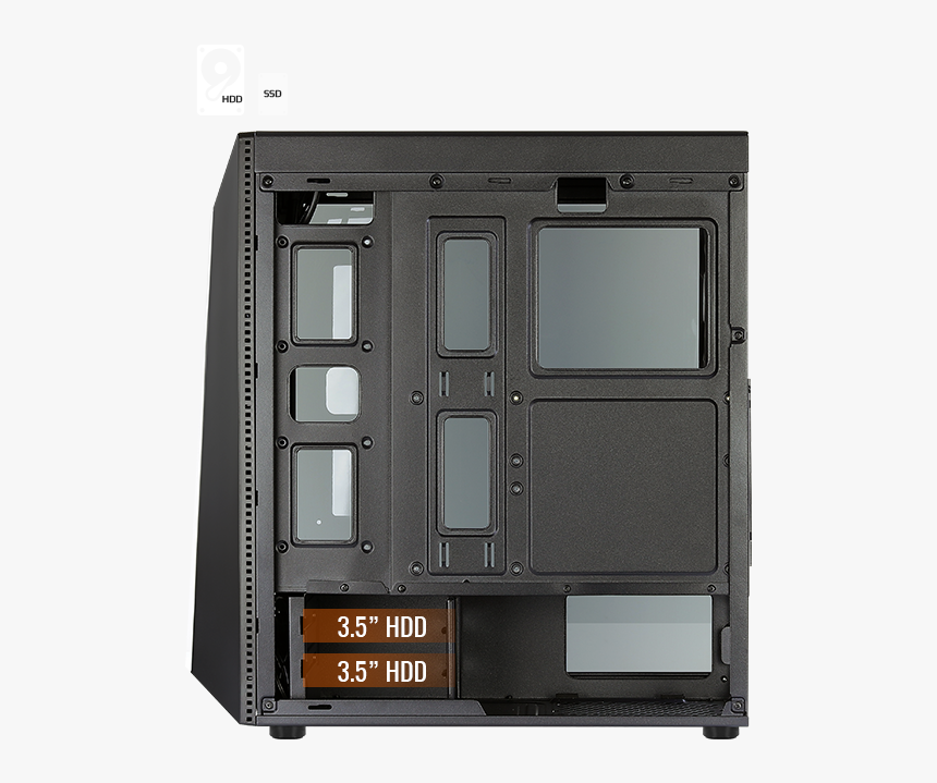 Computer Case, HD Png Download , Transparent Png Image - PNGitem