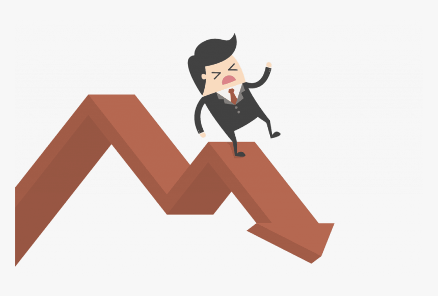 Bad Numbers - Gráfico Descendente, HD Png Download , Transparent Png ...