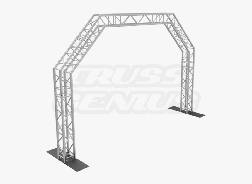 Octagon Goal Post Truss System - Arch Truss, HD Png Download ...