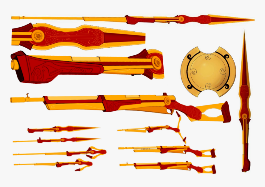 Rwby Pyrrha Weapon, HD Png Download , Transparent Png Image - PNGitem