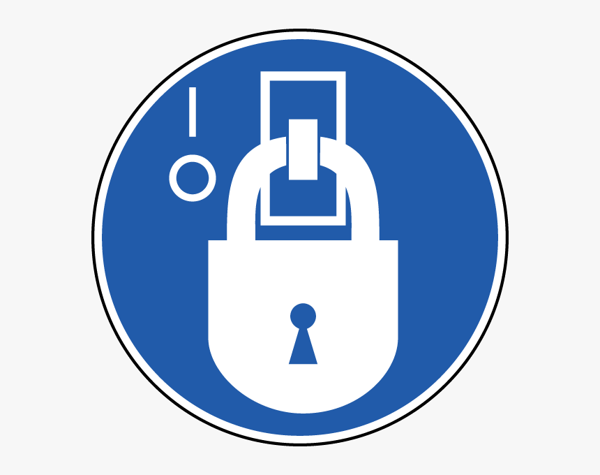 Lock Out Tag Out Symbol, HD Png Download , Transparent Png Image - PNGitem