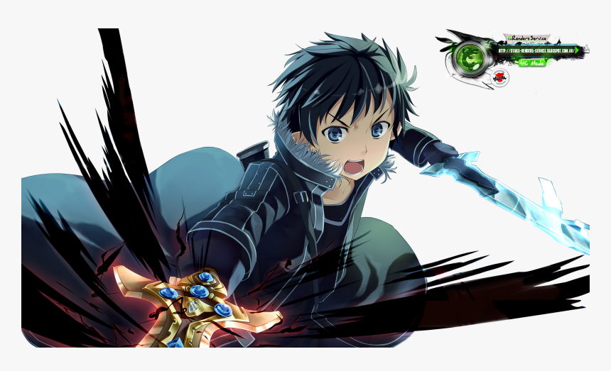 Sword Art Online Kirito, HD Png Download , Transparent Png Image - PNGitem