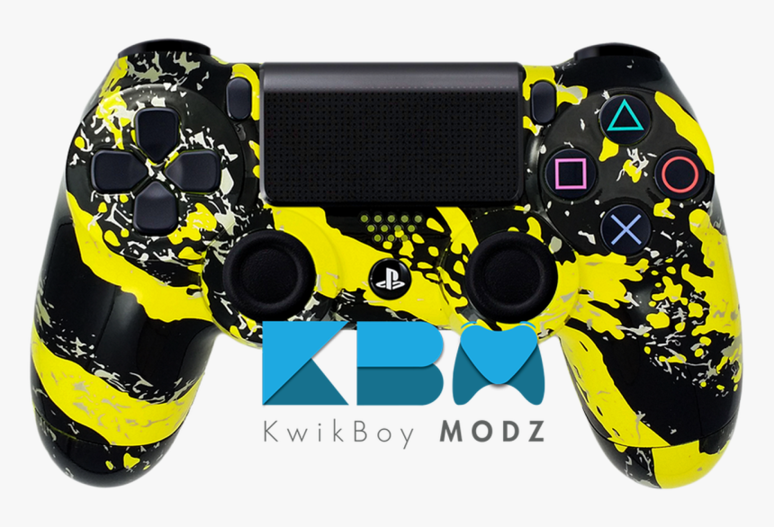 Red And Blue And Black Ps4 Controller, HD Png Download , Transparent ...