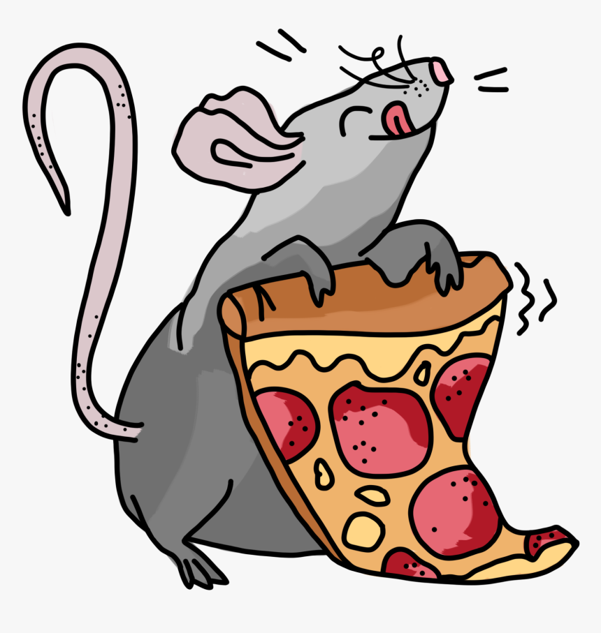 Pizza Fish Gif Transparent Clipart , Png Download - Rat Transparent Gif ...