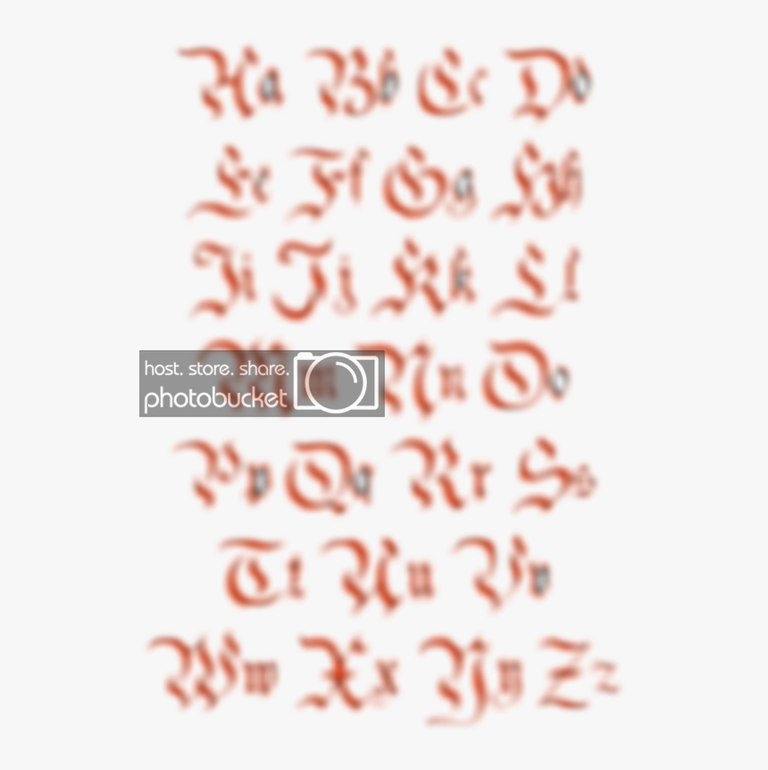 Lettering Designs - Lettering Tribal Fonts Alphabet, HD Png Download ...
