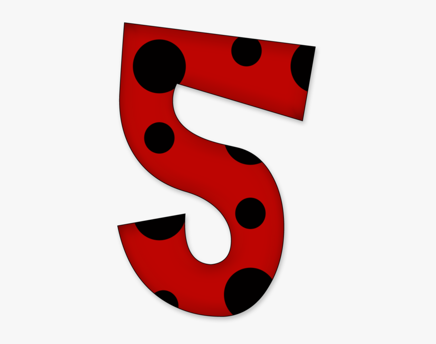 Miraculous Ladybug Number Clipart, HD Png Download , Transparent Png ...