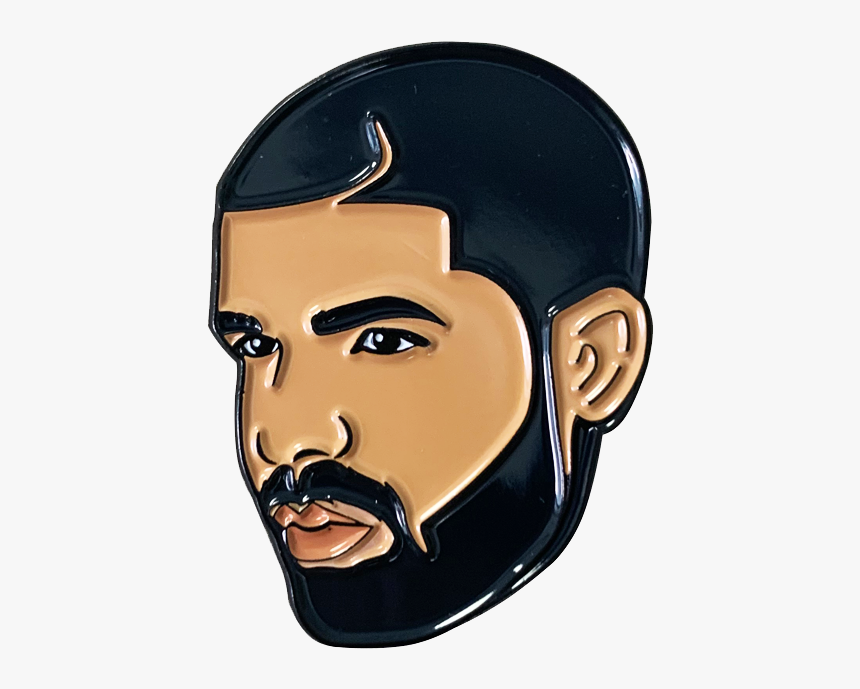 Hot Sale Custom Drake Shape Badge Character Soft Enamel - Cartoon, HD ...