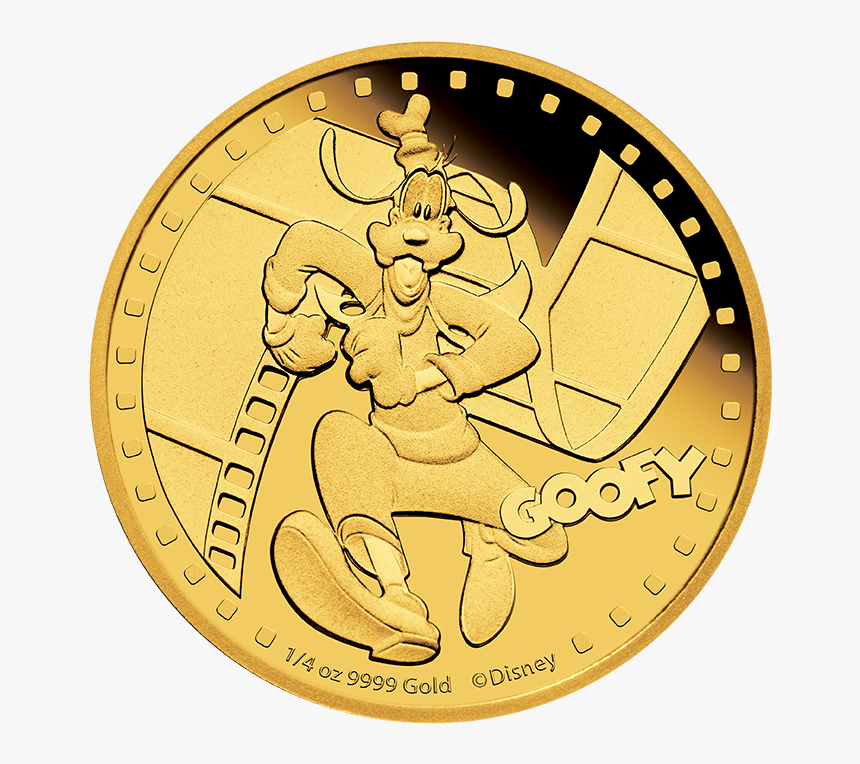2014 1/4 Oz Gold Coin - Mickey Mouse, HD Png Download , Transparent Png ...